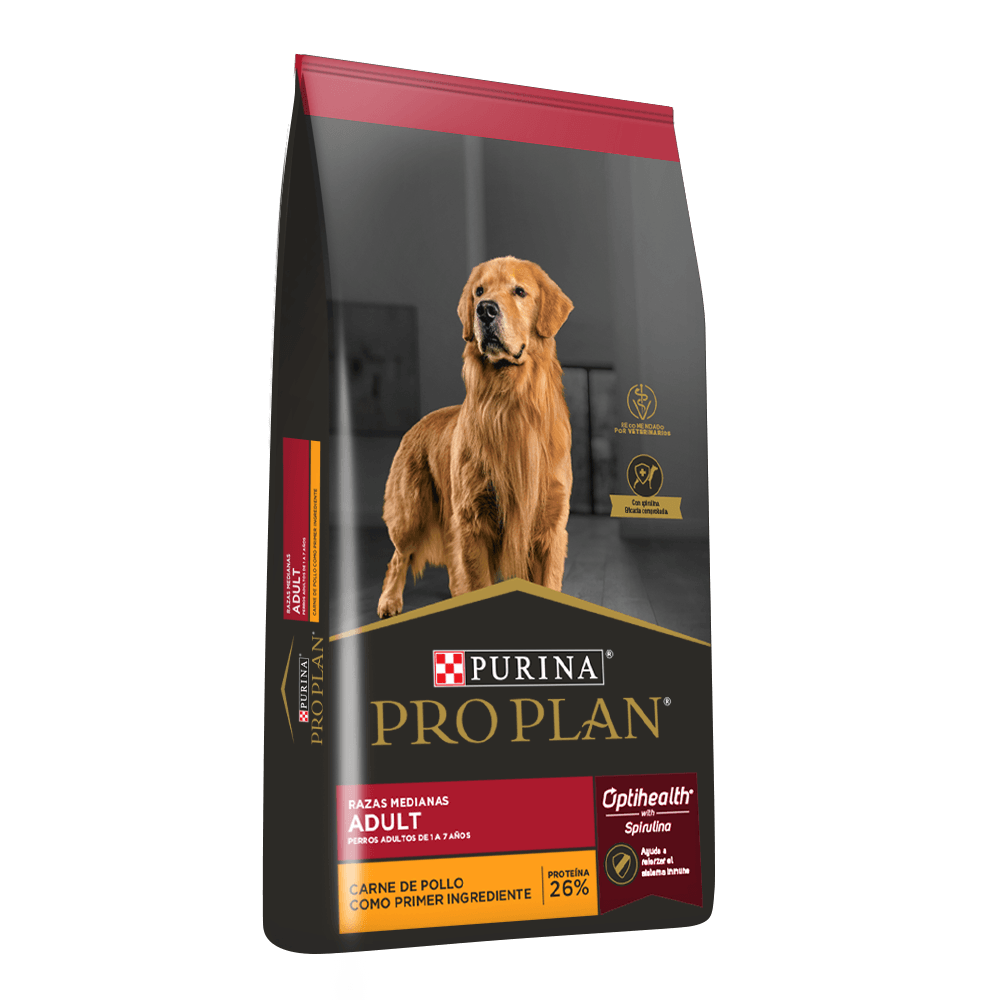 Alimento Pro Plan para Perro Adulto Raza Mediana 1kg - Puppis