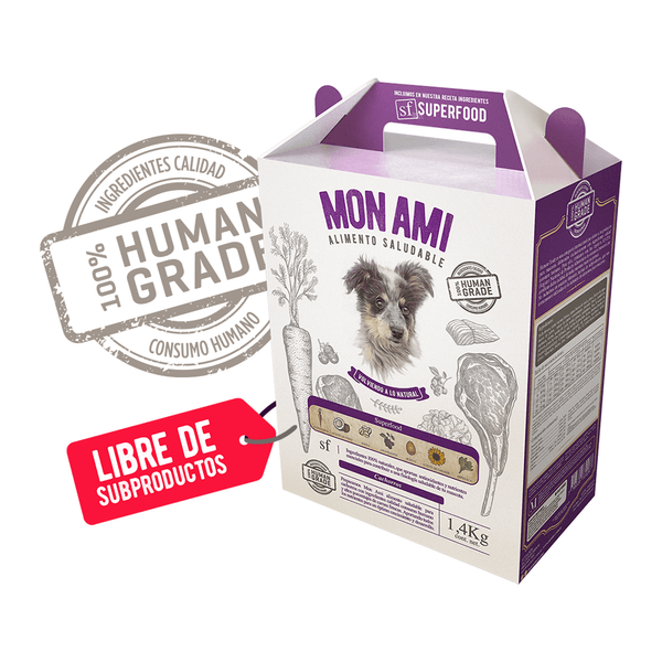 Alimento Natural Mon Ami Cachorro Pequeño y Mediano - Puppis