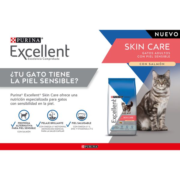 Alimento Excellent Gato Skin Care - Puppis