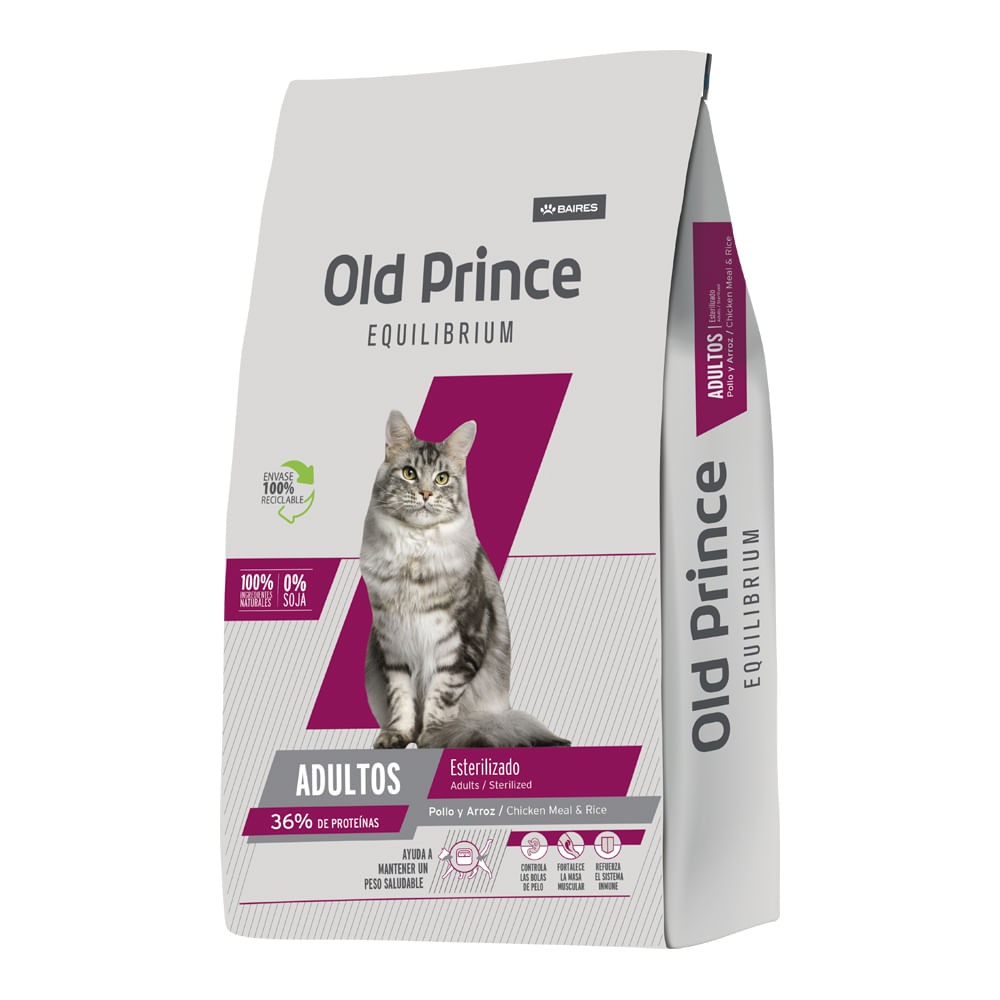 Alimento Old Prince Indoor Gato Adulto - Puppis